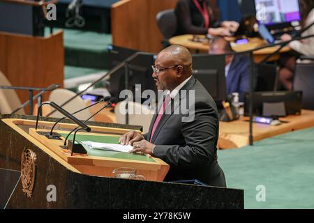 Mulambo Hamakuni Haimbe, Minister for Foreign Affairs of Zambia ...