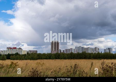 Berlin, Germany 2024: Gropiusstadt is a large housing estate built by ...