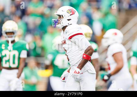 Louisville wide receiver Ja'Corey Brooks (WO06) poses for a portrait at ...