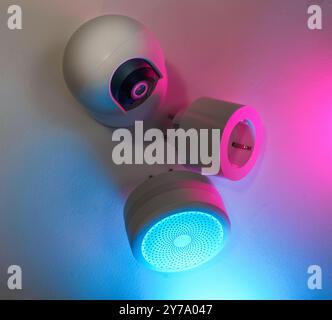 smart home devices power socket lightbulb camera monitoring system ...