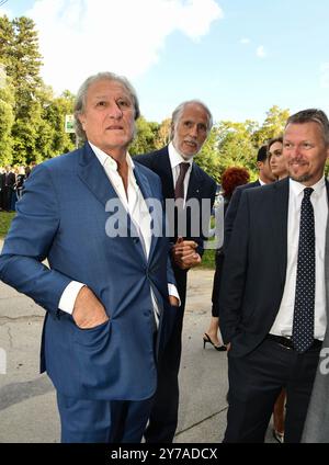 Lucca, S Pancrazio, 28/9/2024, wedding of Luigi Buffon and Ilaria D ...