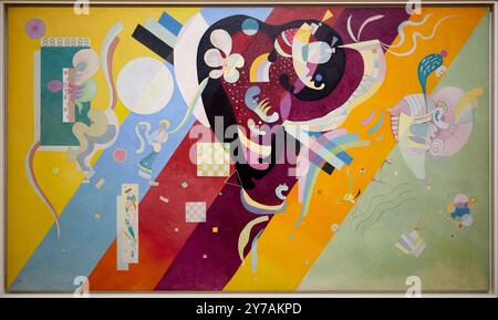 "Composition IX", 1936, Vassily Kandinsky, Centre Pompidou, Paris, France, Europe Stock Photo ...