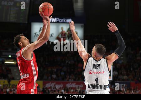 Brae Ivey (Hamburg Towers, #1) , GER, BG Goettingen - Veolia Towers Hamburg, Basketball, Saison ...