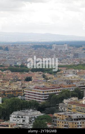 View of Rome from atop Monte Mario Stock Photo - Alamy