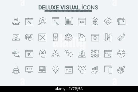 Editing and design creation, homepage content thin black outline ...