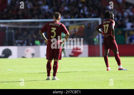 After goal Manu Koné the Italian championship Serie A 2025-2026 ...