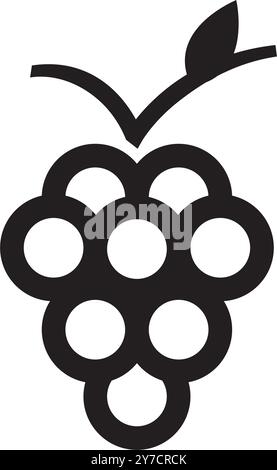 grape fruit icon Stock Vector Image & Art - Alamy