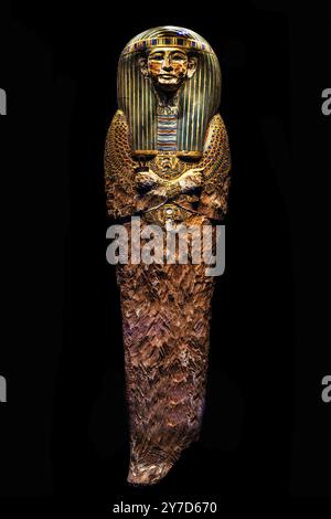 Mummy of Ramses II from the exhibition: Ramses the Great and the Gold ...