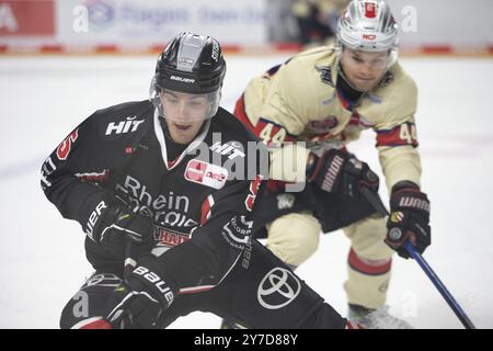 Josef Eham (Nuremberg Ice Tigers, forward, #44); PENNY DEL; Cologne ...