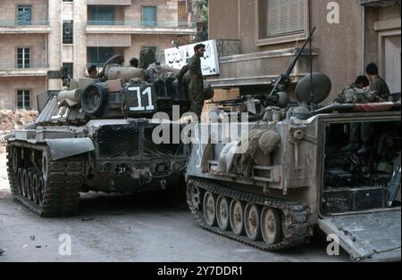 Lebanon War 1982 / Lebanonwar 82 - Beirut -IDF / Israeli Armored ...