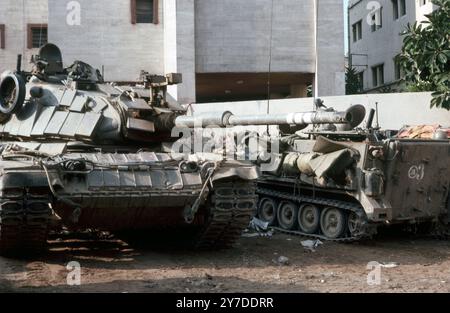 Lebanon War 1982 / Lebanonwar 82 - Beirut -IDF / Israeli Armored ...