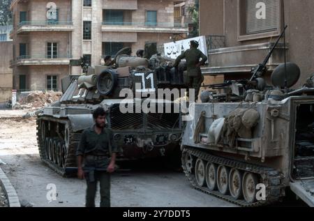 Lebanon War 1982 / Lebanonwar 82 - Beirut -IDF / Israeli Armored ...