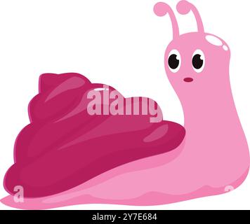 Surprised mollusk shell mascot cartoon Stock Vector Image & Art - Alamy