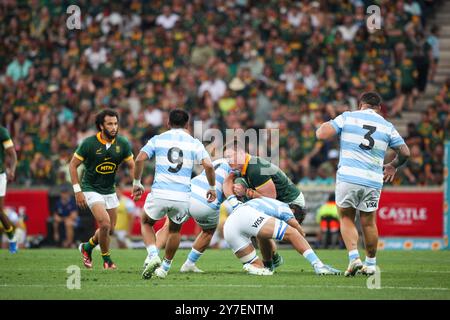 Jasper Wiese of Argentina in action during the Rugby Championship match ...