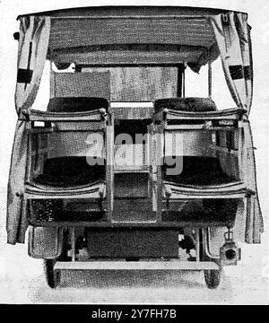 A World War 1 Fiat Ambulance from around 1910. This is Fiat model 2F ...