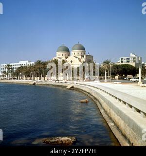 The cathedral at Benghazi in Libya Stock Photo - Alamy