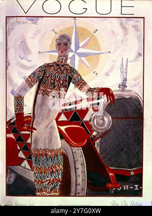 Vogue magazine cover 1925 Stock Photo - Alamy