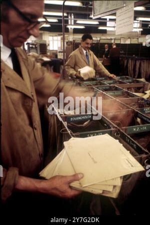 Post Office Sorting Room Stock Photo - Alamy
