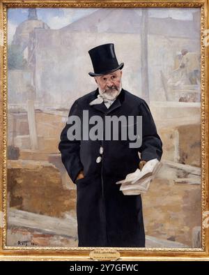 Portrait d'Adolphe Alphand, 1888, Huile sur toile, Alfred Roll, (Paris ...