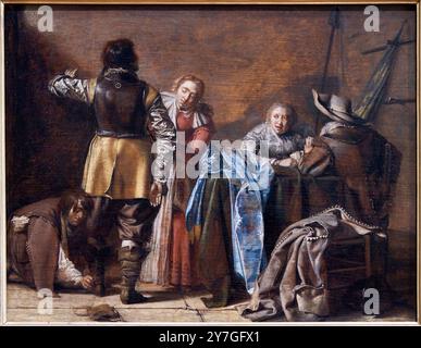 Pieter Jacobsz Codde - Intérieur de corps de garde - PDUT896 Stock ...