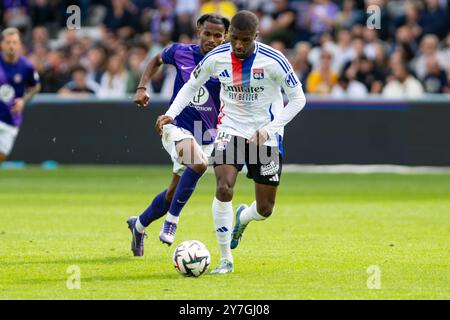 Clinton Mata of Lyon during the French championship Ligue 1 football ...