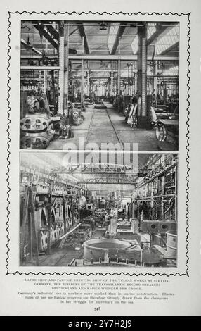lathe shop Vulcan Works Stettin from the Article THE DEVELOPMENT OF ...