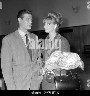MANDY RICE-DAVIES WITH FIANCE PIERRE CERVELLO IN ISTANBUL, TURKEY / ; 4 ...
