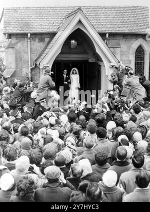 WEDDING OF MERIEL DOUGLAS HOME AND ADRIAN DARBY IN COLDSTREAM / ; 31 ...