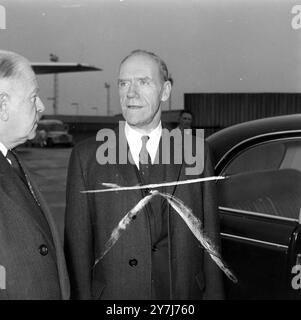 MITCHELL SHARP WITH LIONEL CHEVRIER IN LONDON / ; 26 FEBRUARY 1964 ...