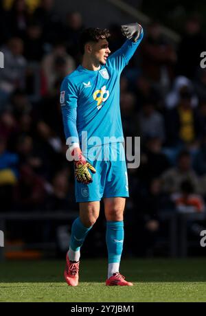 James Trafford of Burnley during the Sky Bet Championship match Burnley ...