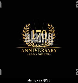 170 years celebrating anniversary logo. 170th years anniversary design ...