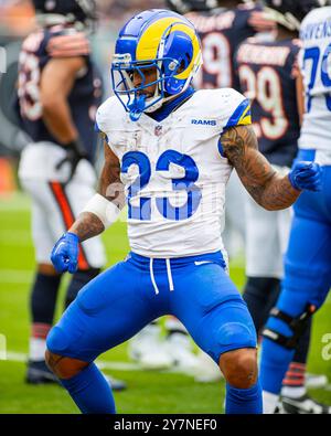 Los Angeles Rams' Kyren Williams runs for a touchdown against the ...