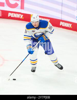 Nicolas Aube-Kubel, Buffalo Sabres 96 in the friendly match of the ...