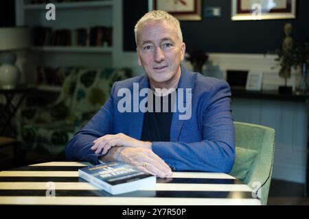 French writer Stephane Allix poses for a photo session during the ...