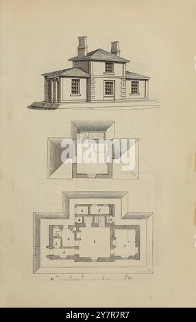 19th-century cottage dwellings in various styles, for labourers and ...