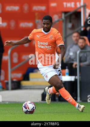 Odel Offiah of Blackpool during the Sky Bet League 1 match Blackpool vs ...