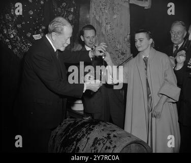 SPANISH SHERRY TASTED TO THE THROB OF GUITARS 18.2.54. In the stately ...