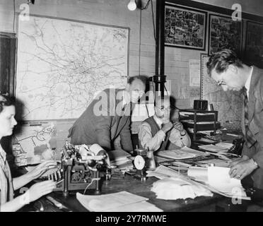 Map of London in 1952 Stock Photo - Alamy