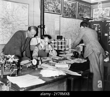 Map of London in 1952 Stock Photo - Alamy
