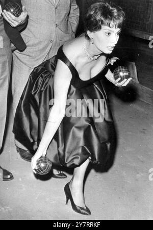 Italian actress, Sophia Loren guests in Sweden. The actress came by ...