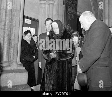 Actress Diana Dors with her husband Dennis Gittins at Blackpool. July ...