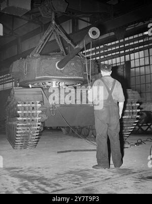 BRITAIN FORGES HER ARMOUR Turning out Centurions for Britain's legions ...