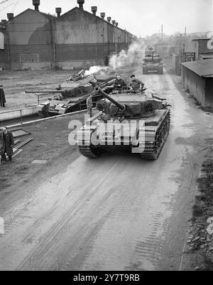 BRITAIN FORGES HER ARMOUR Turning out Centurions for Britain's legions ...