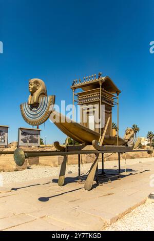 The Solar Barque of Amun-Ra was a ceremonial boat used in ancient ...