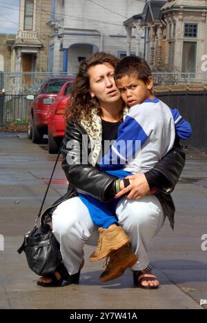 Children in a homeless shelter on 20.6.1974 in Dortmund, Germany ...