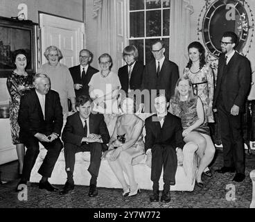 Harold Wilson,MP with his wife and son, Giles, relaxing on the ...