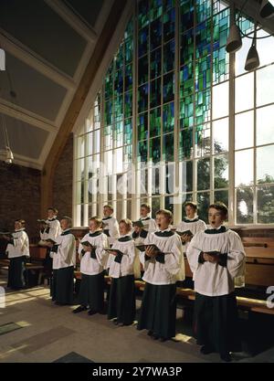 Surrey, Pyrford. Church Choir Stock Photo - Alamy