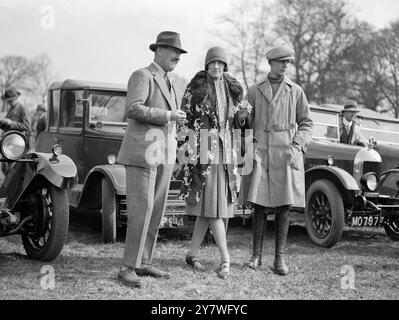 Garth Point To Point at Ashridge Wood . Mr A Coates , Miss Peggy ...
