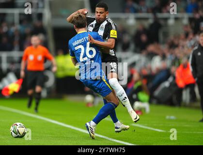 Newcastle United's William Osula during the Premier League match at ...