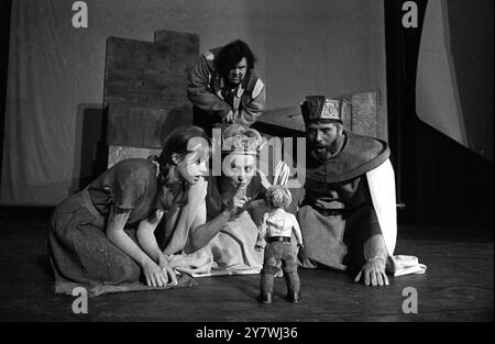 Actress Angharad Rees in a scene with Ralph Arliss at the Wyndham ...